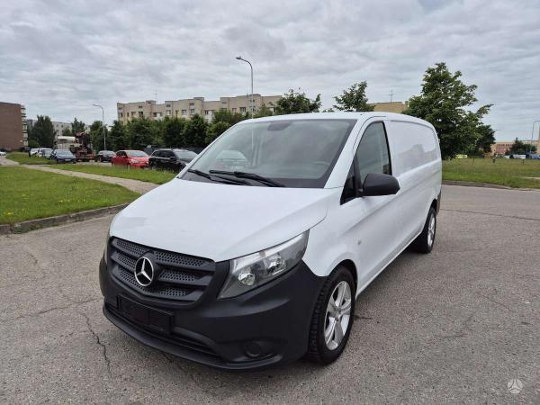White Mercedes-Benz Vito 2015 in Panevezys, with an engine capacity of 1.60 L and mileage of 255 thousand km for 5600 €, photo 1 on AUTOMOTO.COM.LV