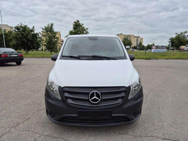 White Mercedes-Benz Vito 2015 in Panevezys, with an engine capacity of 1.60 L and mileage of 255 thousand km for 5600 €, photo 7 on AUTOMOTO.COM.LV