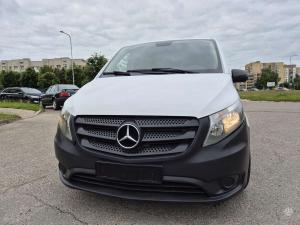 White Mercedes-Benz Vito 2015 in Panevezys, with an engine capacity of 1.60 L and mileage of 255 thousand km for 5600 €, photo 10 on AUTOMOTO.COM.LV