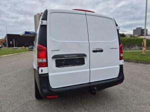 White Mercedes-Benz Vito 2015 in Panevezys, with an engine capacity of 1.60 L and mileage of 255 thousand km for 5600 €, photo 11 on AUTOMOTO.COM.LV