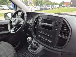 White Mercedes-Benz Vito 2015 in Panevezys, with an engine capacity of 1.60 L and mileage of 255 thousand km for 5600 €, photo 14 on AUTOMOTO.COM.LV