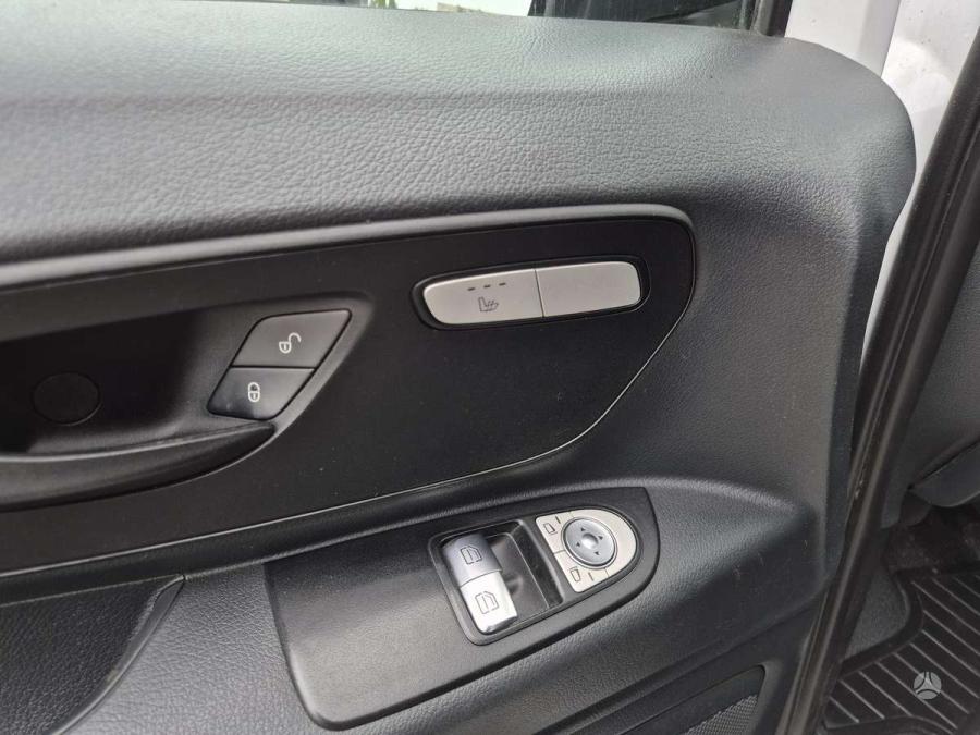 White Mercedes-Benz Vito 2015 in Panevezys, with an engine capacity of 1.60 L and mileage of 255 thousand km for 5600 €, photo 17 on AUTOMOTO.COM.LV