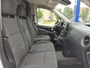 White Mercedes-Benz Vito 2015 in Panevezys, with an engine capacity of 1.60 L and mileage of 255 thousand km for 5600 €, photo 20 on AUTOMOTO.COM.LV