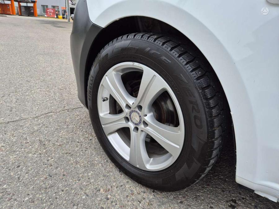 White Mercedes-Benz Vito 2015 in Panevezys, with an engine capacity of 1.60 L and mileage of 255 thousand km for 5600 €, photo 26 on AUTOMOTO.COM.LV