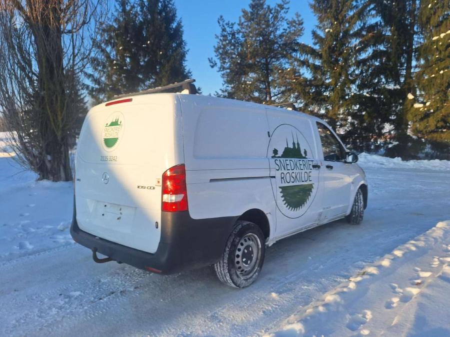 White Mercedes-Benz Vito 2016 in Taurage, with an engine capacity of 1.60 L and mileage of 204 thousand km for 4700 €, photo 5 on AUTOMOTO.COM.LV