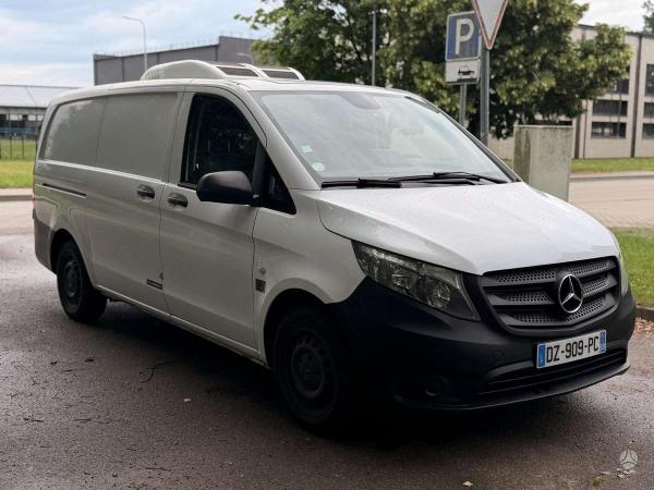 White Mercedes-Benz Vito 2016 in Taurage, with an engine capacity of 2.14 L and mileage of 334 thousand km for 9800 €, photo 2 on AUTOMOTO.COM.LV