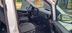White Mercedes-Benz Vito 2017 in Marijampole, with an engine capacity of 2.14 L and mileage of 279 thousand km for 14600 €, photo 8 on AUTOMOTO.COM.LV