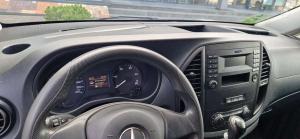 White Mercedes-Benz Vito 2017 in Marijampole, with an engine capacity of 2.14 L and mileage of 279 thousand km for 14600 €, photo 10 on AUTOMOTO.COM.LV