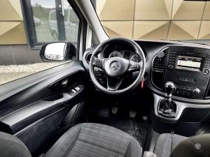 White Mercedes-Benz Vito 2017 in Klaipeda, with an engine capacity of 1.60 L and mileage of 156 thousand km for 11750 €, photo 8 on AUTOMOTO.COM.LV