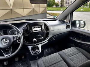 White Mercedes-Benz Vito 2017 in Klaipeda, with an engine capacity of 1.60 L and mileage of 156 thousand km for 11750 €, photo 10 on AUTOMOTO.COM.LV