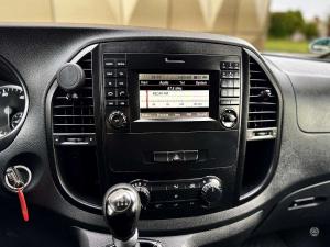 White Mercedes-Benz Vito 2017 in Klaipeda, with an engine capacity of 1.60 L and mileage of 156 thousand km for 11750 €, photo 16 on AUTOMOTO.COM.LV