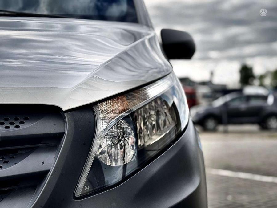 White Mercedes-Benz Vito 2017 in Klaipeda, with an engine capacity of 1.60 L and mileage of 156 thousand km for 11750 €, photo 29 on AUTOMOTO.COM.LV