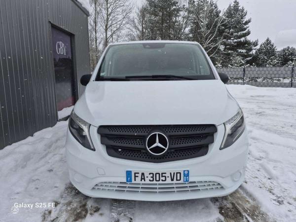 Balts Mercedes-Benz Vito 2018 Tauragė, ar dzinēja tilpumu 2.20 L un nobraukumu 302 tūkst. km par 14500 €, foto 2 vietnē AUTOMOTO.COM.LV