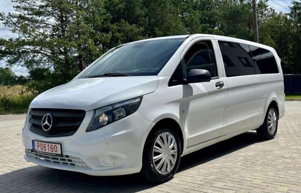 Balts Mercedes-Benz Vito 2018 Panevēža, ar dzinēja tilpumu 2.14 L un nobraukumu 450 tūkst. km par 15000 €, foto 1 vietnē AUTOMOTO.COM.LV