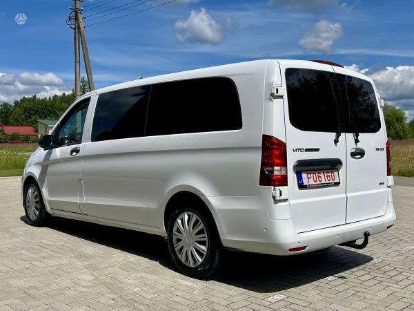Balts Mercedes-Benz Vito 2018 Panevēža, ar dzinēja tilpumu 2.14 L un nobraukumu 450 tūkst. km par 15000 €, foto 3 vietnē AUTOMOTO.COM.LV