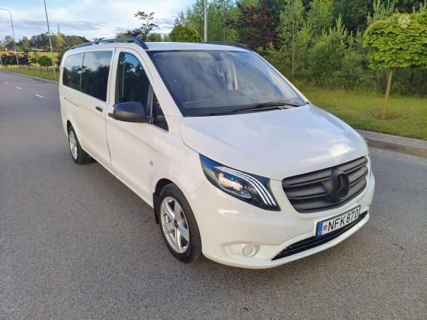 Balts Mercedes-Benz Vito 2018 Viļņa, ar dzinēja tilpumu 2.14 L un nobraukumu 611 tūkst. km par 14900 €, foto 3 vietnē AUTOMOTO.COM.LV