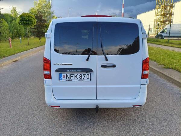 Balts Mercedes-Benz Vito 2018 Viļņa, ar dzinēja tilpumu 2.14 L un nobraukumu 611 tūkst. km par 14900 €, foto 5 vietnē AUTOMOTO.COM.LV
