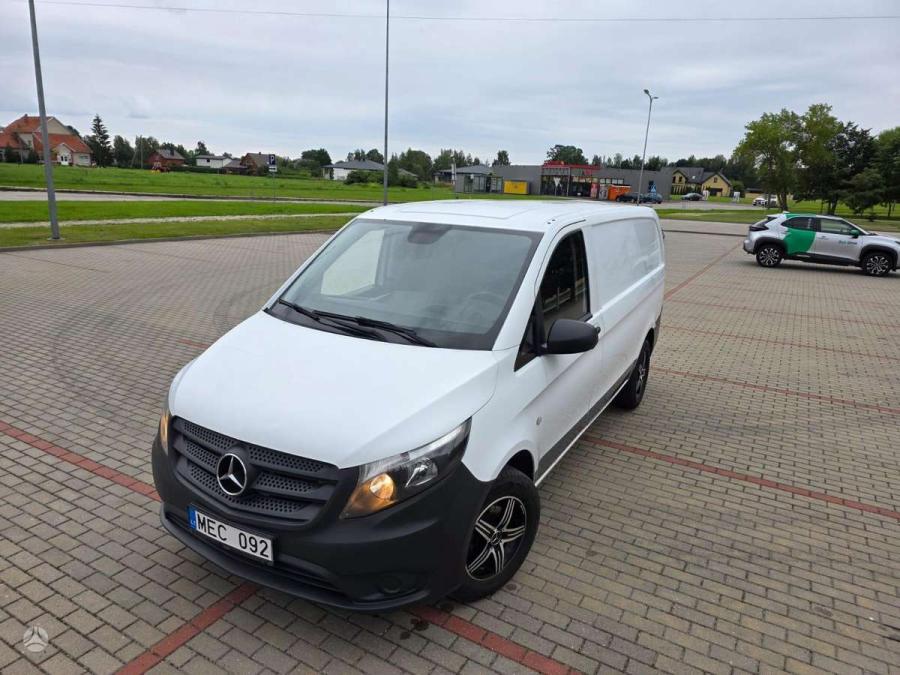 Balts Mercedes-Benz Vito 2018 Kauņa, ar dzinēja tilpumu 1.60 L un nobraukumu 346 tūkst. km par 6450 €, foto 9 vietnē AUTOMOTO.COM.LV