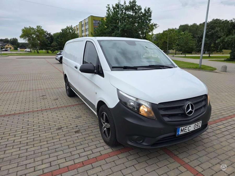 Balts Mercedes-Benz Vito 2018 Kauņa, ar dzinēja tilpumu 1.60 L un nobraukumu 346 tūkst. km par 6450 €, foto 13 vietnē AUTOMOTO.COM.LV