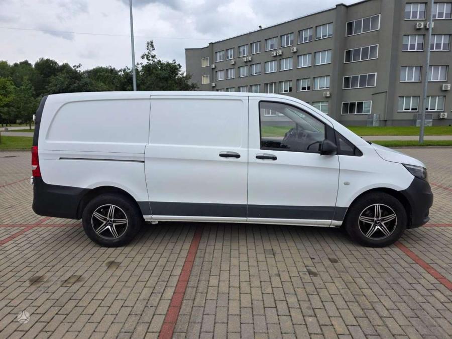 Balts Mercedes-Benz Vito 2018 Kauņa, ar dzinēja tilpumu 1.60 L un nobraukumu 346 tūkst. km par 6450 €, foto 14 vietnē AUTOMOTO.COM.LV