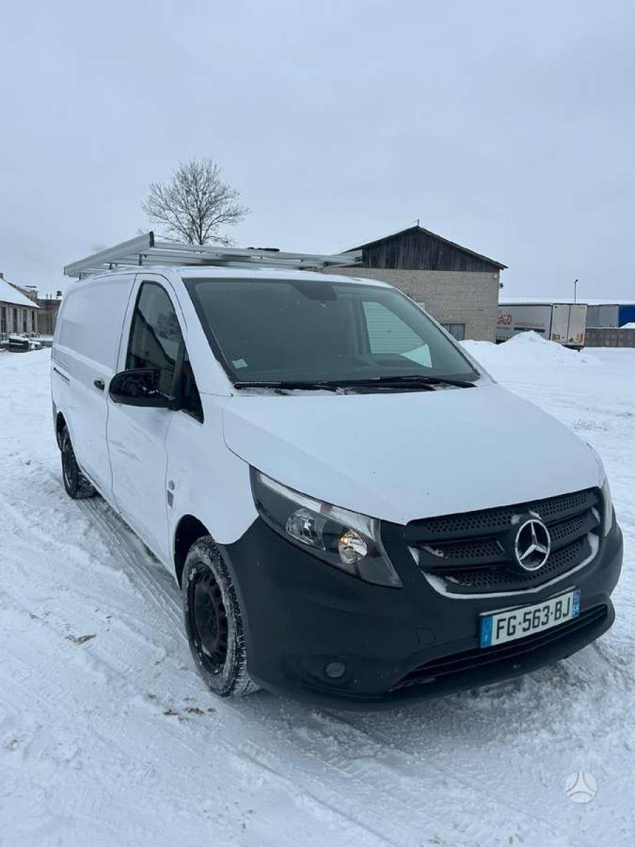 Balts Mercedes-Benz Vito 2019 Kauņa, ar dzinēja tilpumu 2.20 L un nobraukumu 434 tūkst. km par 7850 €, foto 2 vietnē AUTOMOTO.COM.LV
