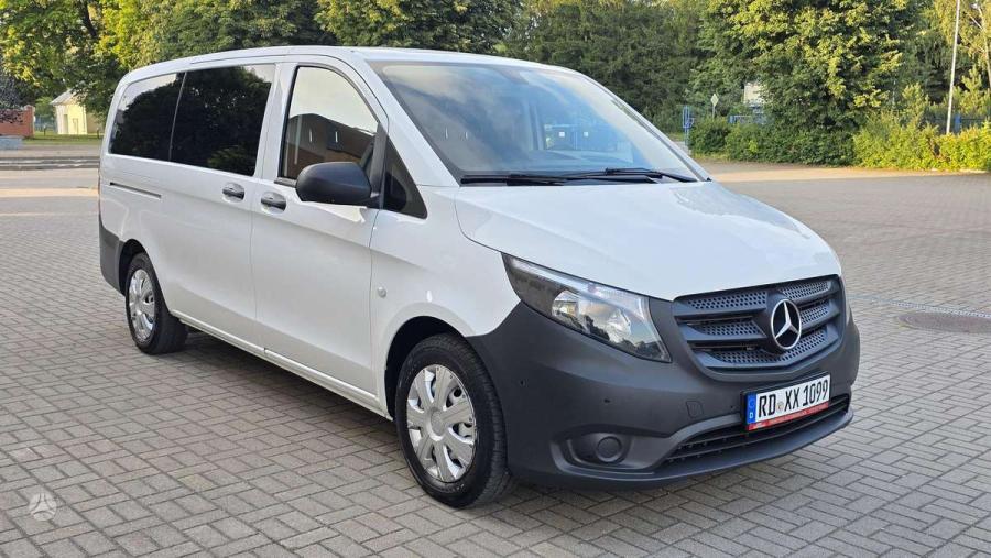 Balts Mercedes-Benz Vito 2019 Klaipėda, ar dzinēja tilpumu 2.20 L un nobraukumu 330 tūkst. km par 13690 €, foto 1 vietnē AUTOMOTO.COM.LV