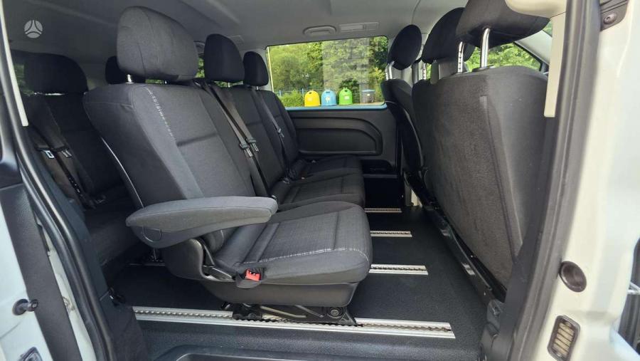 Balts Mercedes-Benz Vito 2019 Klaipėda, ar dzinēja tilpumu 2.20 L un nobraukumu 330 tūkst. km par 13690 €, foto 7 vietnē AUTOMOTO.COM.LV