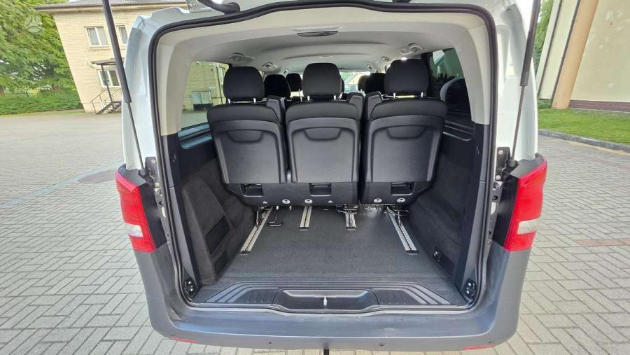 Balts Mercedes-Benz Vito 2019 Klaipėda, ar dzinēja tilpumu 2.20 L un nobraukumu 330 tūkst. km par 13690 €, foto 9 vietnē AUTOMOTO.COM.LV