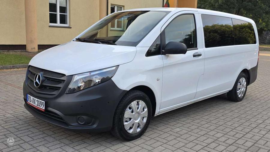 Balts Mercedes-Benz Vito 2019 Klaipėda, ar dzinēja tilpumu 2.20 L un nobraukumu 330 tūkst. km par 13690 €, foto 10 vietnē AUTOMOTO.COM.LV