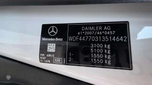 Balts Mercedes-Benz Vito 2019 Klaipėda, ar dzinēja tilpumu 2.20 L un nobraukumu 330 tūkst. km par 13690 €, foto 46 vietnē AUTOMOTO.COM.LV