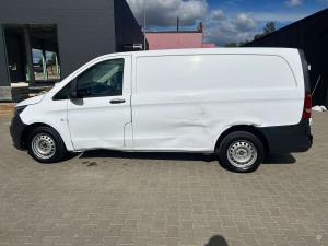 White Mercedes-Benz Vito 2019 in Kaunas, with an engine capacity of 2.20 L and mileage of 253 thousand km for 5250 €, photo 7 on AUTOMOTO.COM.LV