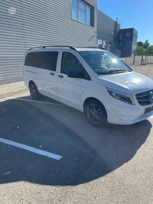 White Mercedes-Benz Vito 2020 in Klaipeda, with an engine capacity of 1.95 L and mileage of 450 thousand km for 13200 €, photo 3 on AUTOMOTO.COM.LV