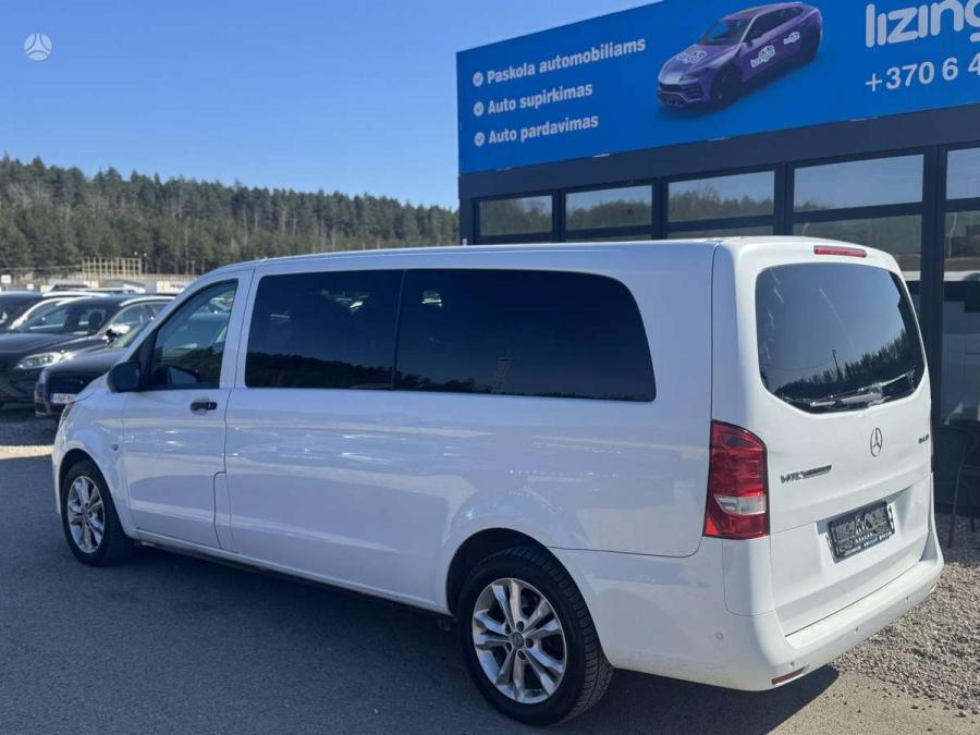 White Mercedes-Benz Vito 2020 in Vilnius, with an engine capacity of 2.00 L and mileage of 228 thousand km for 17650 €, photo 4 on AUTOMOTO.COM.LV