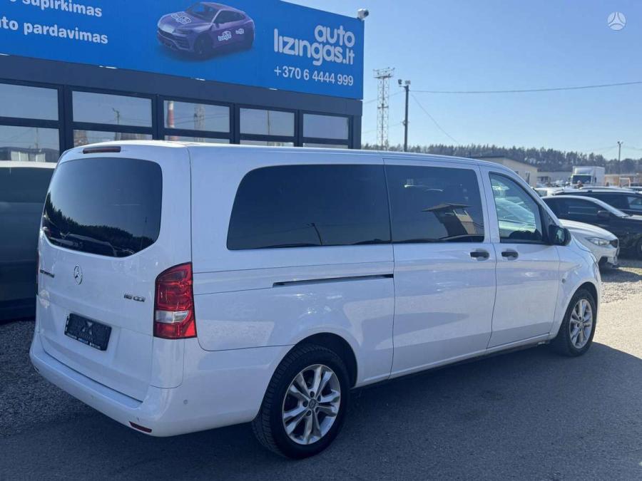 White Mercedes-Benz Vito 2020 in Vilnius, with an engine capacity of 2.00 L and mileage of 228 thousand km for 17650 €, photo 5 on AUTOMOTO.COM.LV