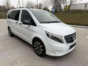 White Mercedes-Benz Vito 2020 in Vilnius, with an engine capacity of 1.95 L and mileage of 323 thousand km for 16150 €, photo 5 on AUTOMOTO.COM.LV