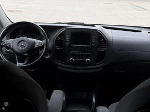 White Mercedes-Benz Vito 2020 in Vilnius, with an engine capacity of 1.95 L and mileage of 323 thousand km for 16150 €, photo 16 on AUTOMOTO.COM.LV