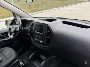 White Mercedes-Benz Vito 2020 in Vilnius, with an engine capacity of 1.95 L and mileage of 323 thousand km for 16150 €, photo 26 on AUTOMOTO.COM.LV