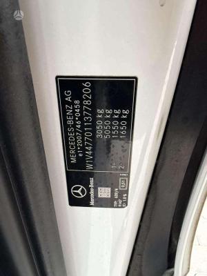 White Mercedes-Benz Vito 2020 in Vilnius, with an engine capacity of 1.95 L and mileage of 323 thousand km for 16150 €, photo 32 on AUTOMOTO.COM.LV