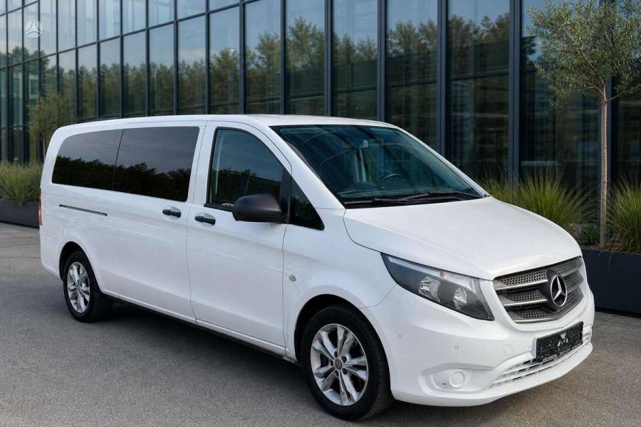 Balts Mercedes-Benz Vito 2020 Viļņa, ar dzinēja tilpumu 2.00 L un nobraukumu 228 tūkst. km par 16950 €, foto 3 vietnē AUTOMOTO.COM.LV