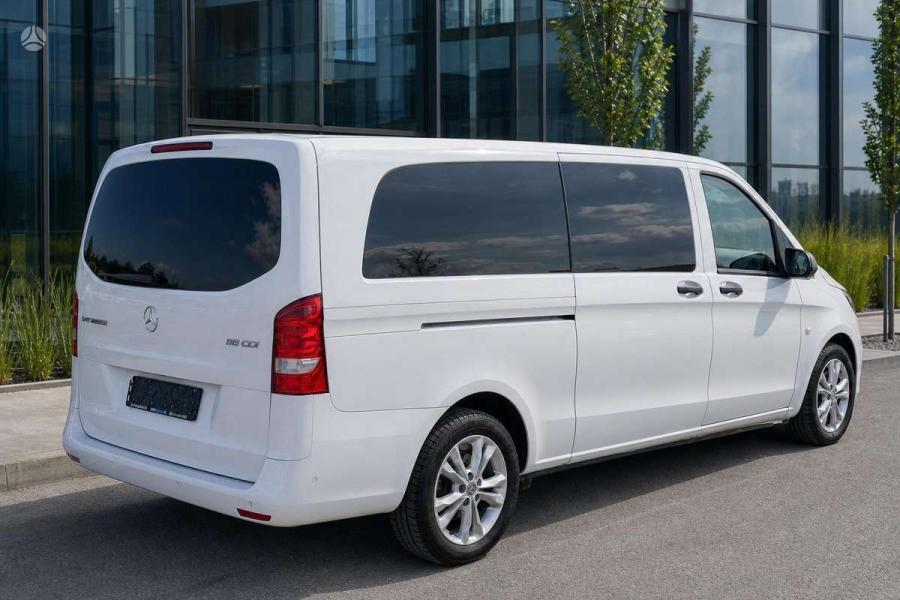 Balts Mercedes-Benz Vito 2020 Viļņa, ar dzinēja tilpumu 2.00 L un nobraukumu 228 tūkst. km par 16950 €, foto 4 vietnē AUTOMOTO.COM.LV