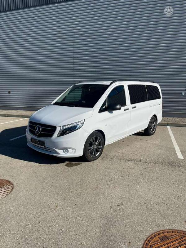 White Mercedes-Benz Vito 2020 in Klaipeda, with an engine capacity of 1.95 L and mileage of 410 thousand km for 12500 €, photo 1 on AUTOMOTO.COM.LV