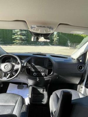 White Mercedes-Benz Vito 2020 in Klaipeda, with an engine capacity of 1.95 L and mileage of 410 thousand km for 12500 €, photo 15 on AUTOMOTO.COM.LV