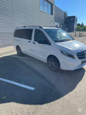 White Mercedes-Benz Vito 2020 in Klaipeda, with an engine capacity of 1.95 L and mileage of 410 thousand km for 12600 €, photo 9 on AUTOMOTO.COM.LV