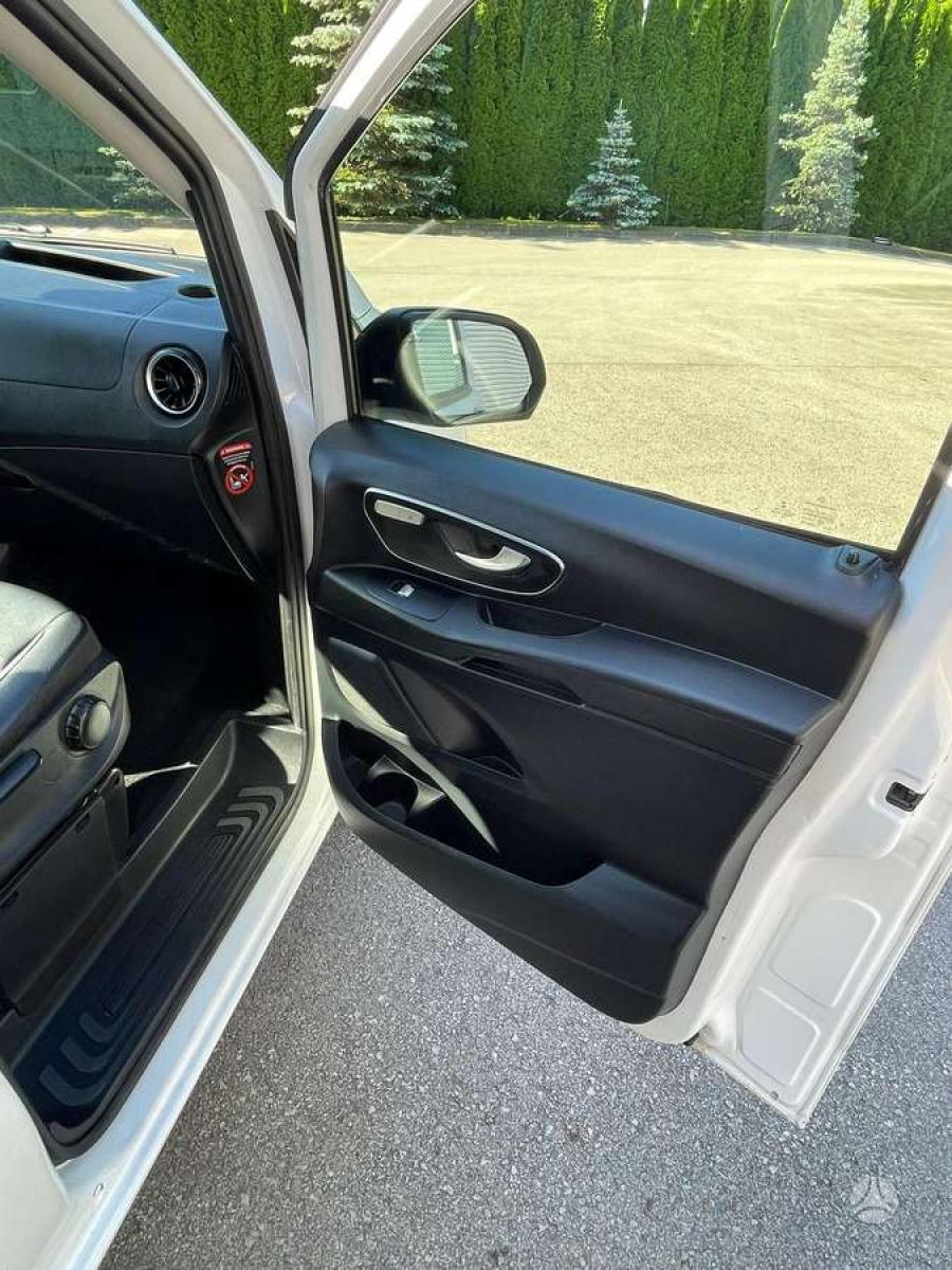 White Mercedes-Benz Vito 2020 in Klaipeda, with an engine capacity of 1.95 L and mileage of 410 thousand km for 12600 €, photo 15 on AUTOMOTO.COM.LV