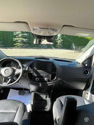White Mercedes-Benz Vito 2020 in Klaipeda, with an engine capacity of 1.95 L and mileage of 410 thousand km for 12600 €, photo 16 on AUTOMOTO.COM.LV