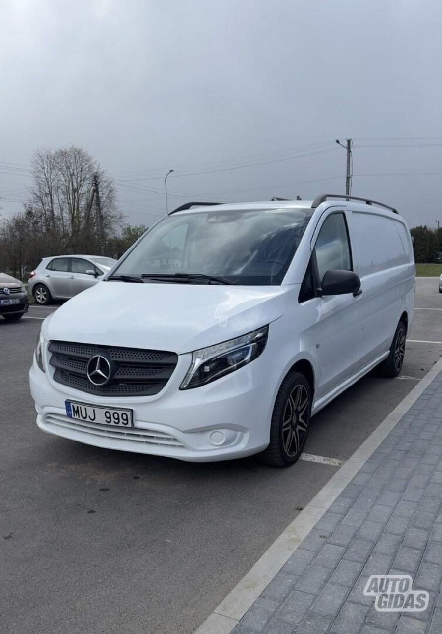 Balts Mercedes-Benz Vito 2021 Kauņa, ar dzinēja tilpumu 2.00 L un nobraukumu 190 tūkst. km par 16500 €, foto 1 vietnē AUTOMOTO.COM.LV
