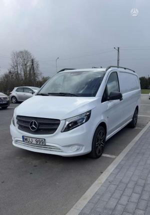 White Mercedes-Benz Vito 2021 in Kaunas, with an engine capacity of 2.00 L and mileage of 190 thousand km for 15000 €, photo  on AUTOMOTO.COM.LV