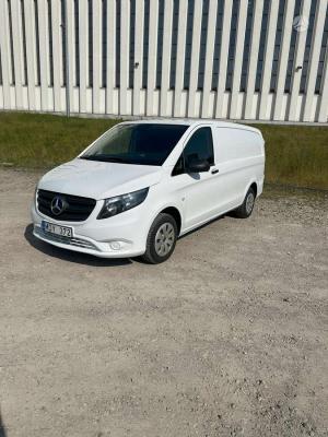 White Mercedes-Benz Vito 2021 in Kaunas, with an engine capacity of 1.95 L and mileage of 41 thousand km for 25300 €, photo  on AUTOMOTO.COM.LV