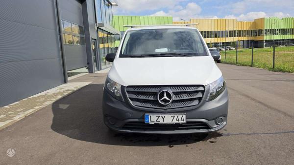 White Mercedes-Benz Vito 2021 in Vilnius, with an engine capacity of 1.75 L and mileage of 146 thousand km for 12000 €, photo 6 on AUTOMOTO.COM.LV