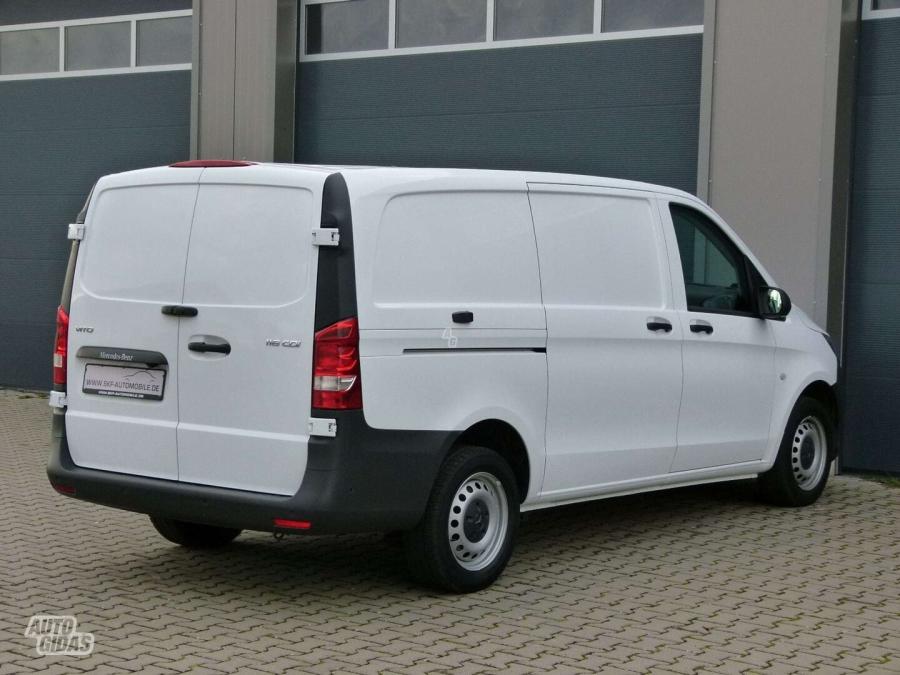 White Mercedes-Benz Vito 2022 in Kaunas, with an engine capacity of 2.00 L and mileage of 48 thousand km for 32171 €, photo 6 on AUTOMOTO.COM.LV